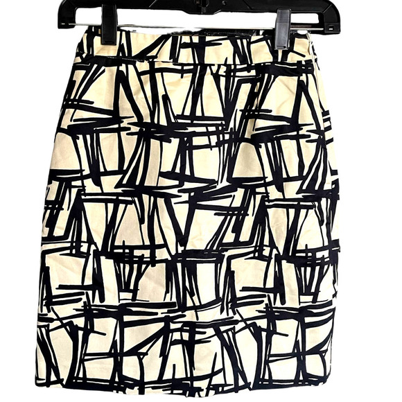 Michael Kors | Skirts | Nwt Michael Kors Womens Geometric Pencil Skirt Side Zip Size 2 ...